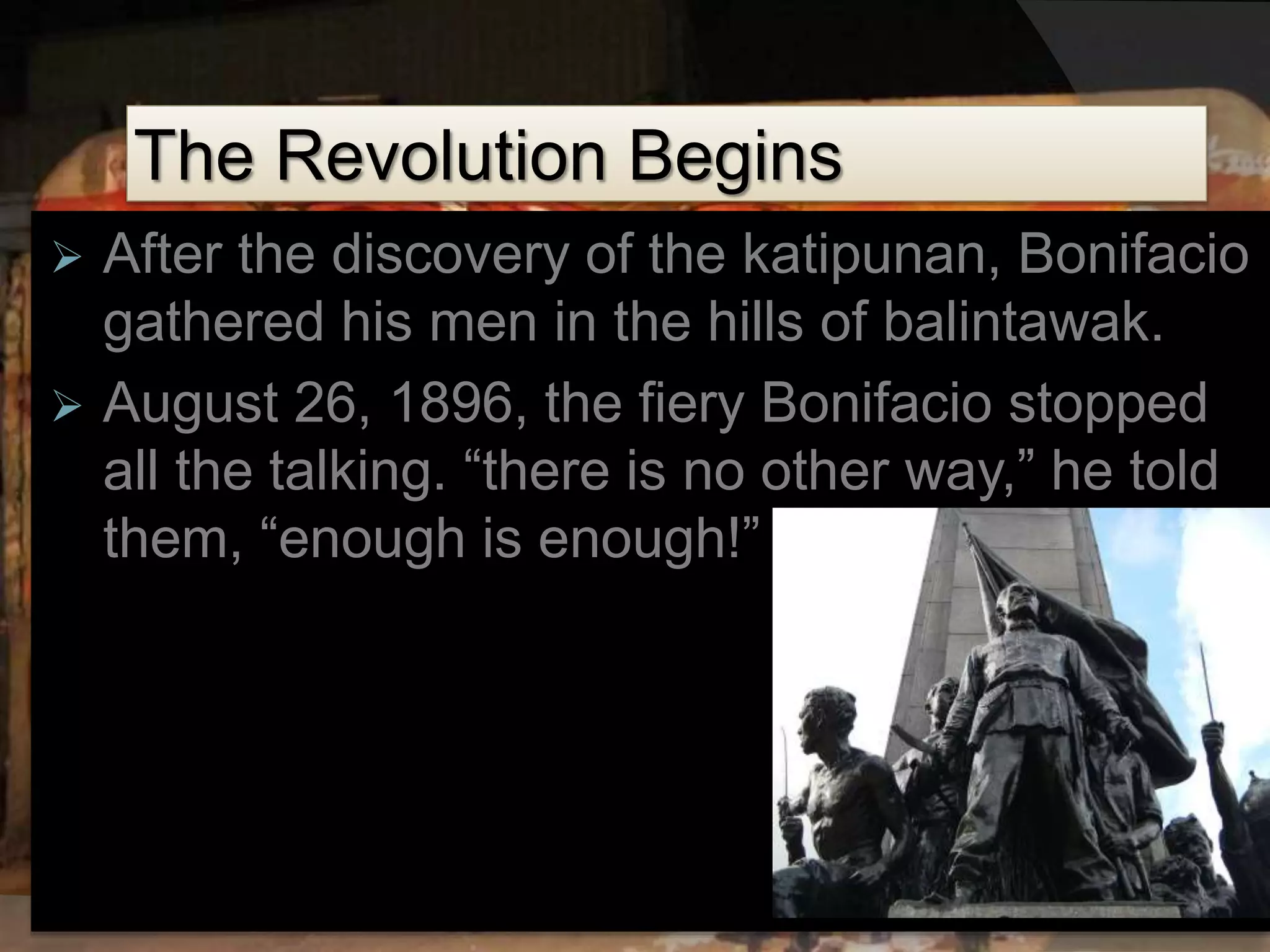 The Philippine Revolution 1898 | PPTX