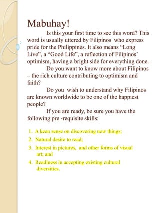 The Philippines, A Learning Module by Maria Martha Manette A. Madrid ...