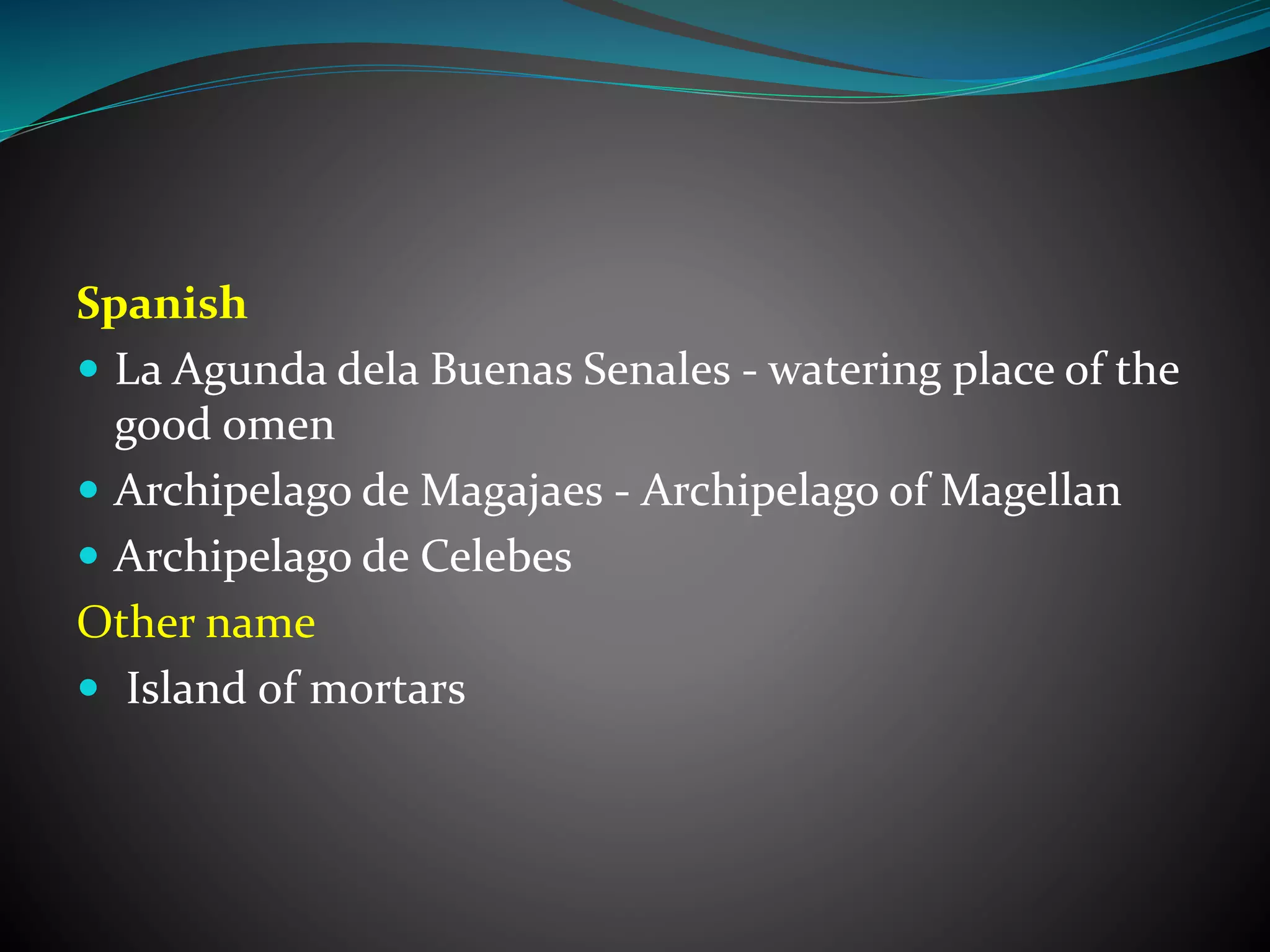 The philippines names | PPTX