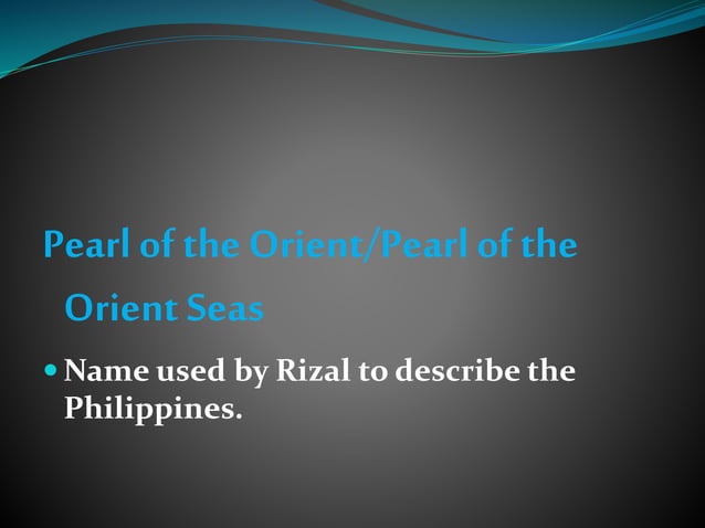 The philippines names | PPTX