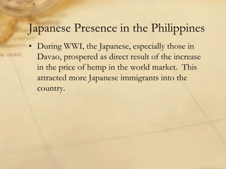 The philippines under japan | PPSX
