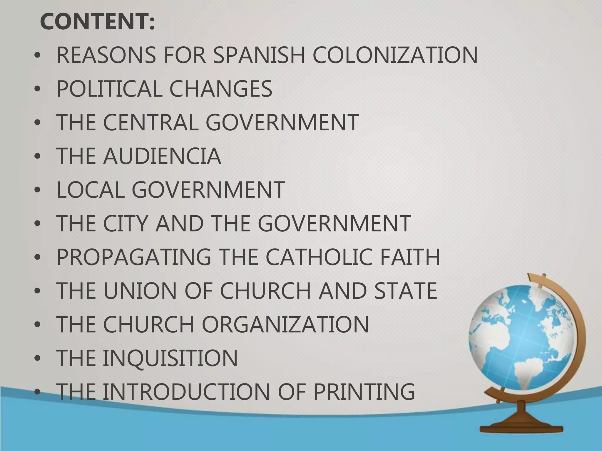 The philippines under spanish rule | PPTX