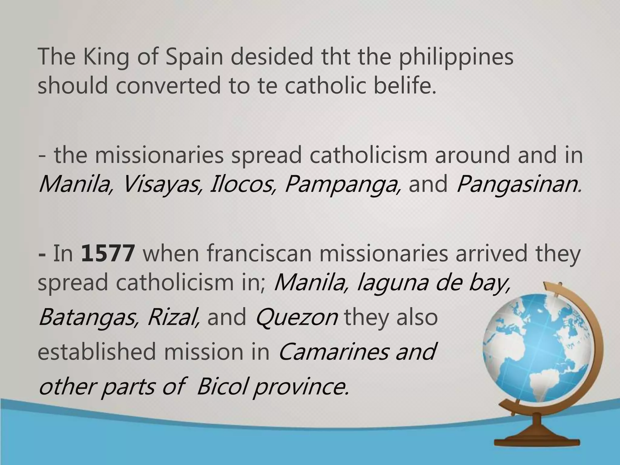 The philippines under spanish rule | PPTX