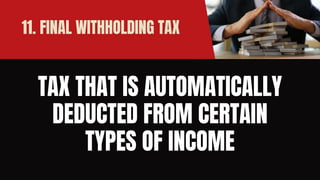 The Philippine tax system.pdf (Readings In Philippine History) | PDF