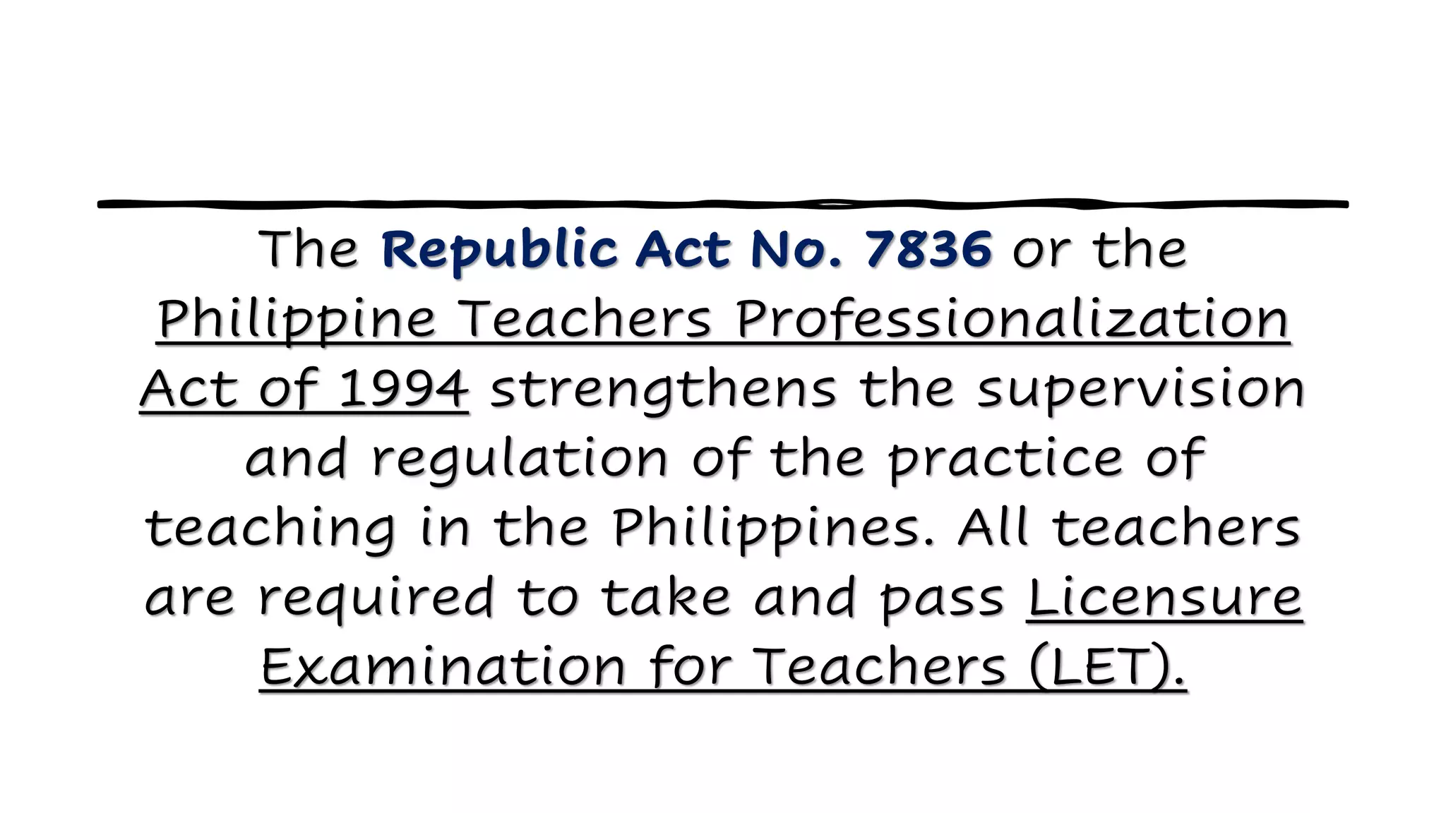 The Philippine Teachers Profesionalization Act RA 7836.pdf