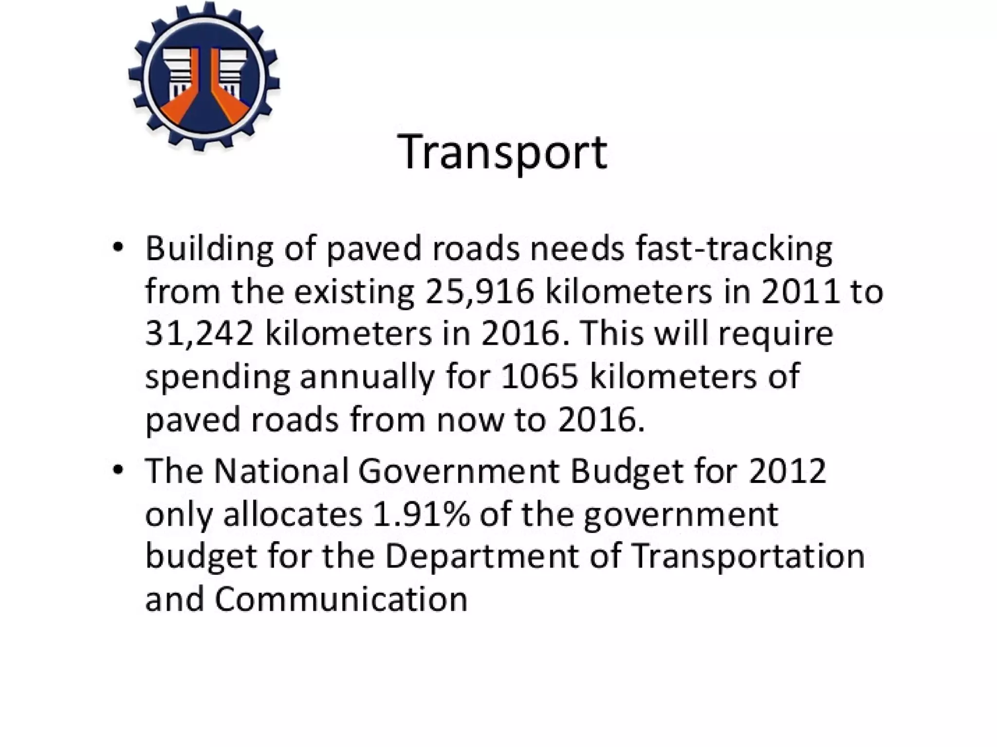 The philippine transport system | PPS