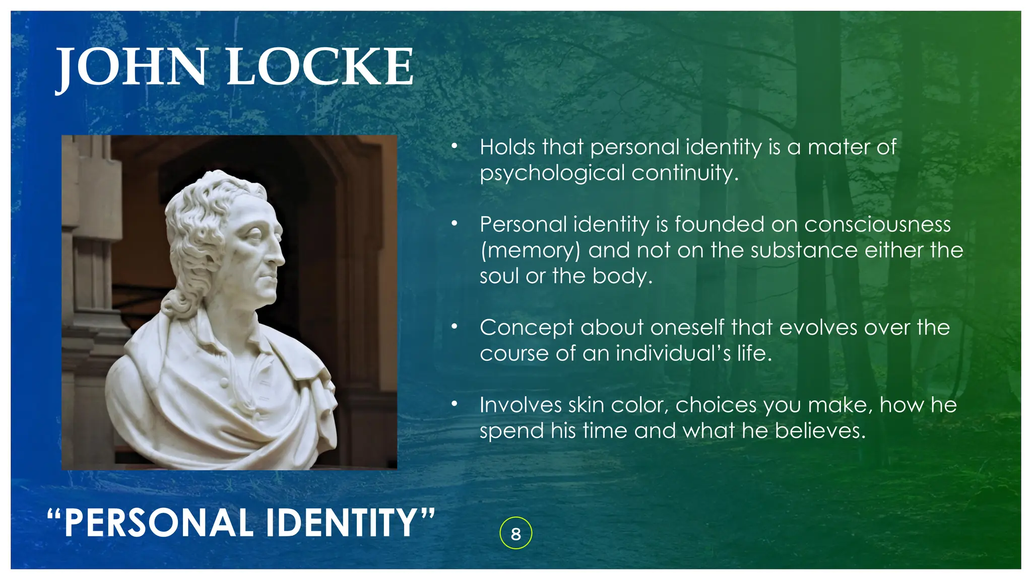 WEEK 2 THE PHILOSOPHICAL VIEW OF SELF PPT | PPTX | Religion & Spirituality