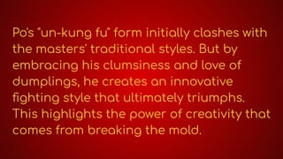 Po: The Accidental Auteur of Kung Fu. The Philosophy of Po | PPT