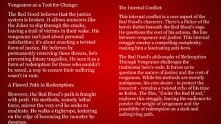 Red Hood's Brutal Pragmatism: A Philosophy Forged in Broken Justice | PDF