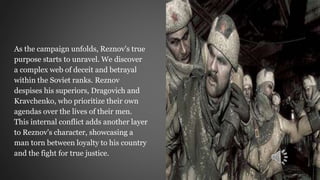 The Reznov Requiem: Scars Etched in Steel! The Philosophy of Viktor ...