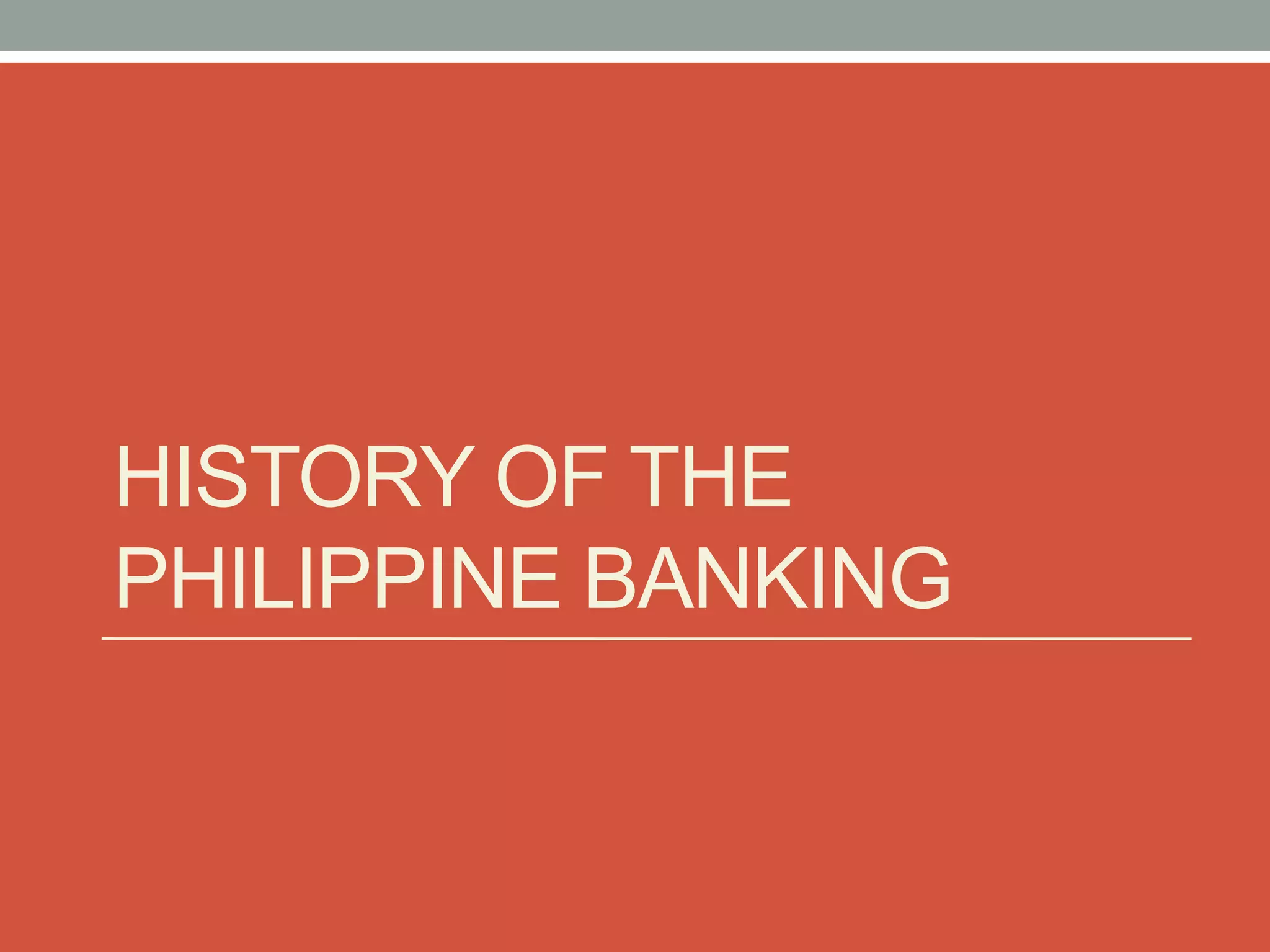 The phlippine financial system | PPTX