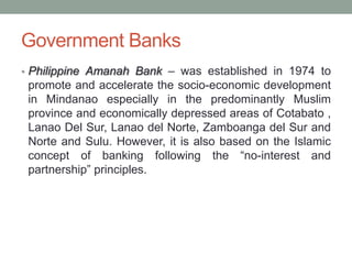 The phlippine financial system | PPTX