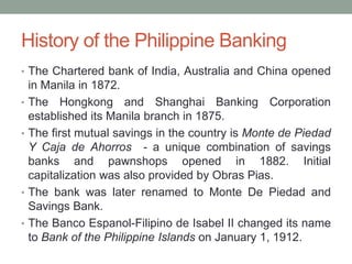 The phlippine financial system | PPTX