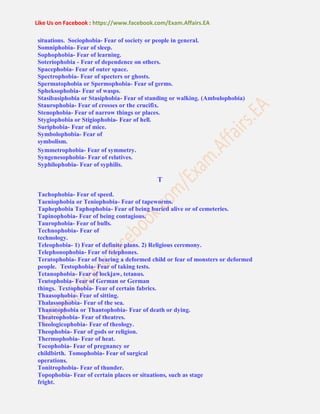 The Phobia | PDF | Medical Health