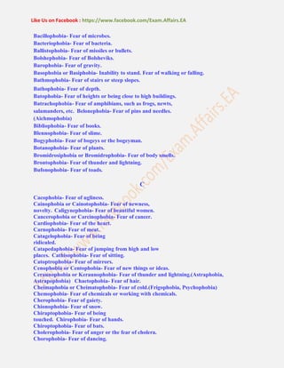 The Phobia | PDF | Medical Health