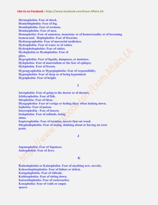 The Phobia | PDF | Medical Health