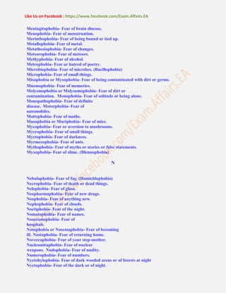 The Phobia | PDF | Medical Health