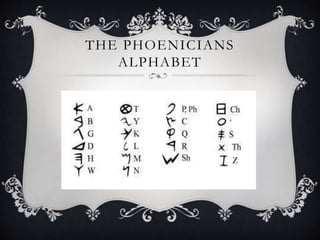 The phoenicians | PPTX