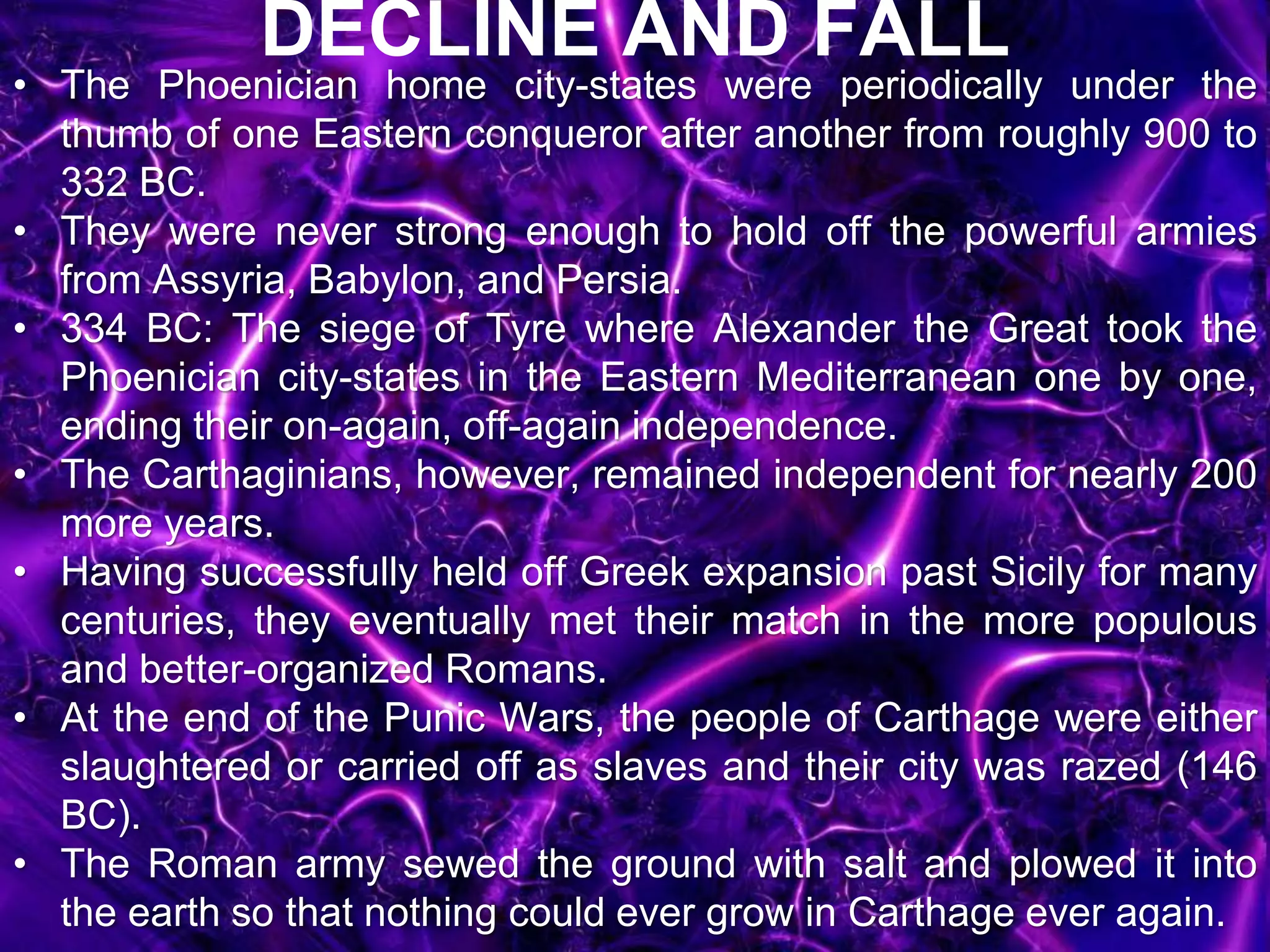 The Phoenician Civilization | PPT