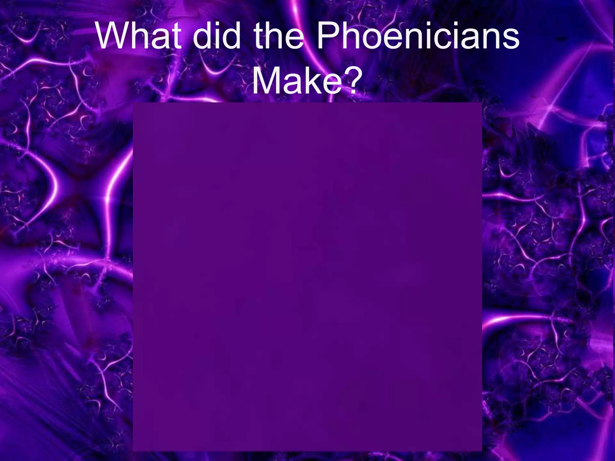 The Phoenician Civilization | PPT