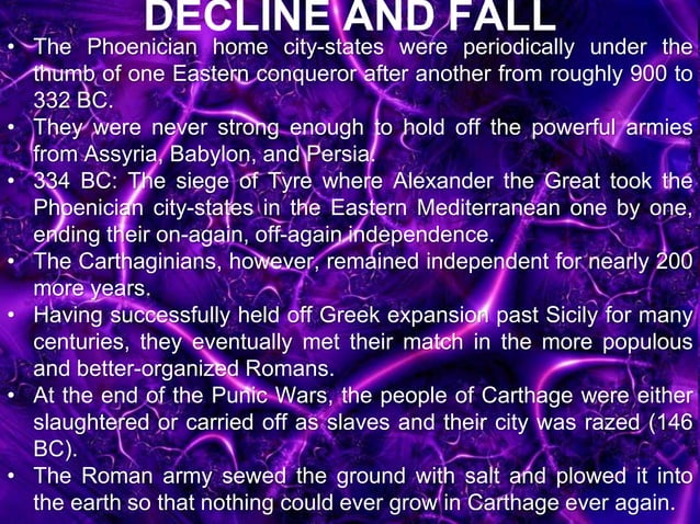 The Phoenician Civilization | PPT