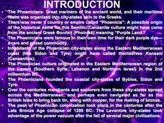 The phoenician cvilization | PPT