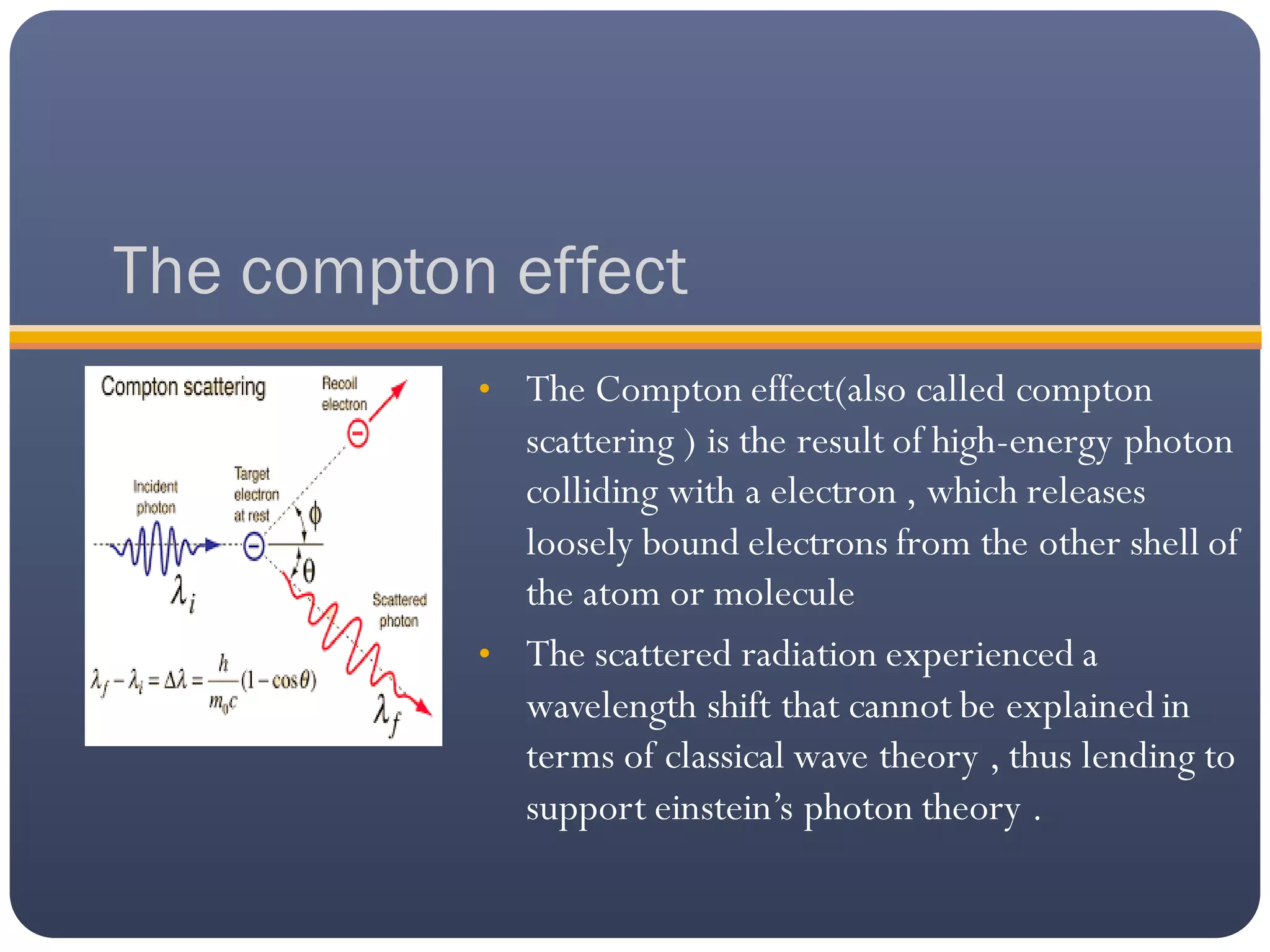 The photoelectric effect and compton effect | PDF
