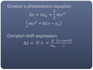 The photoelectric effect and compton effect | PDF