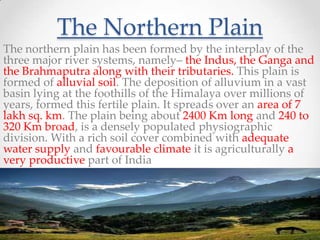 The physical feature of india | PPTX