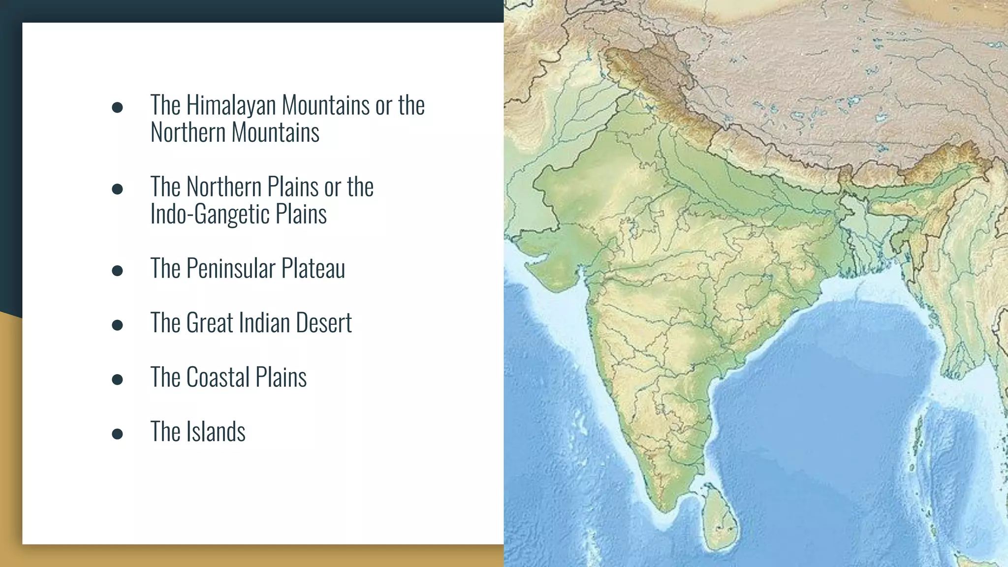 The physical features of INDIA | PDF