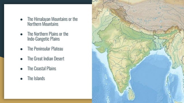The physical features of INDIA | PPT