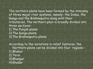 The physical features of india by sourav rakshit | PPSX