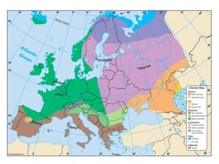 The Physical Geography of Europe | PPT