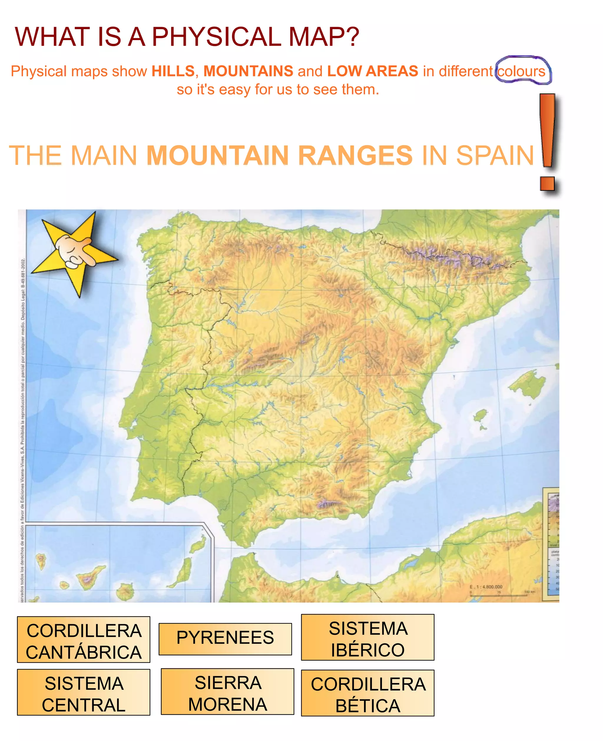 The physical geography of spain | PPTX