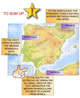 The physical geography of spain | PPTX