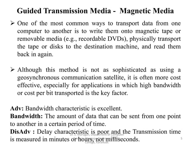 Lecture Notes - Unit II - The Physical Layer | PDF