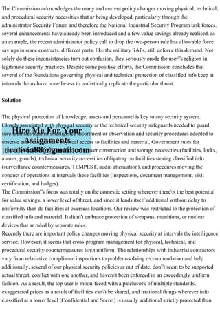 The physical protection of knowledge, assets and personnel is key to.pdf