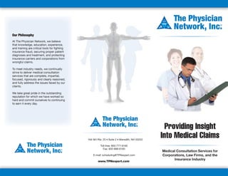 The Physician Network Philosophy | PPT