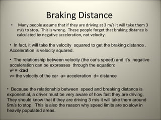 The physics of drivng | PPT