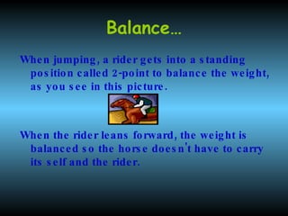 The Physics Of Horse Jumping | PPT