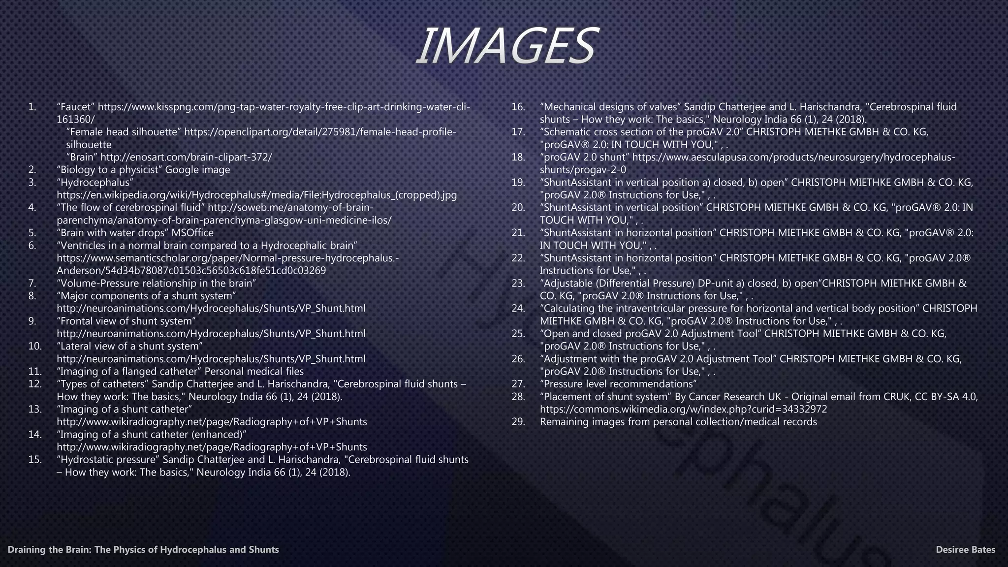 The Physics of Hydrocephalus and Shunts | PPTX