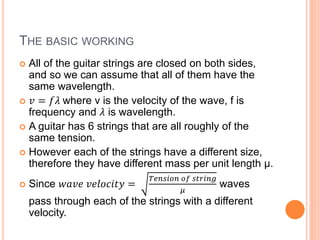 The physics of music | PPTX | Music | Entertainment