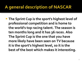 The Physics Of Nascar | PPT