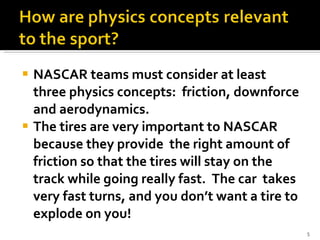 The Physics Of Nascar | PPT