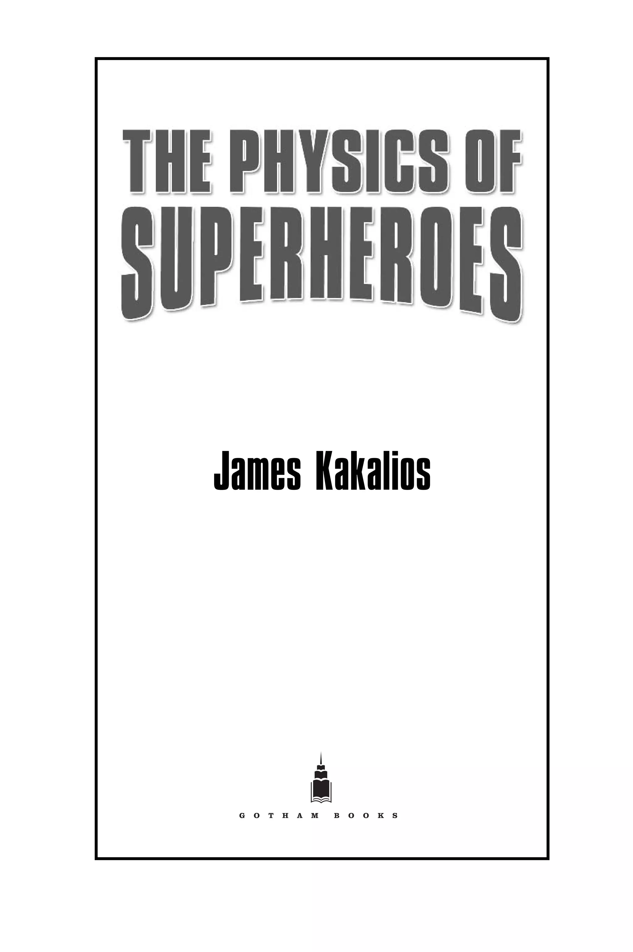 The physics of superheroes | PDF