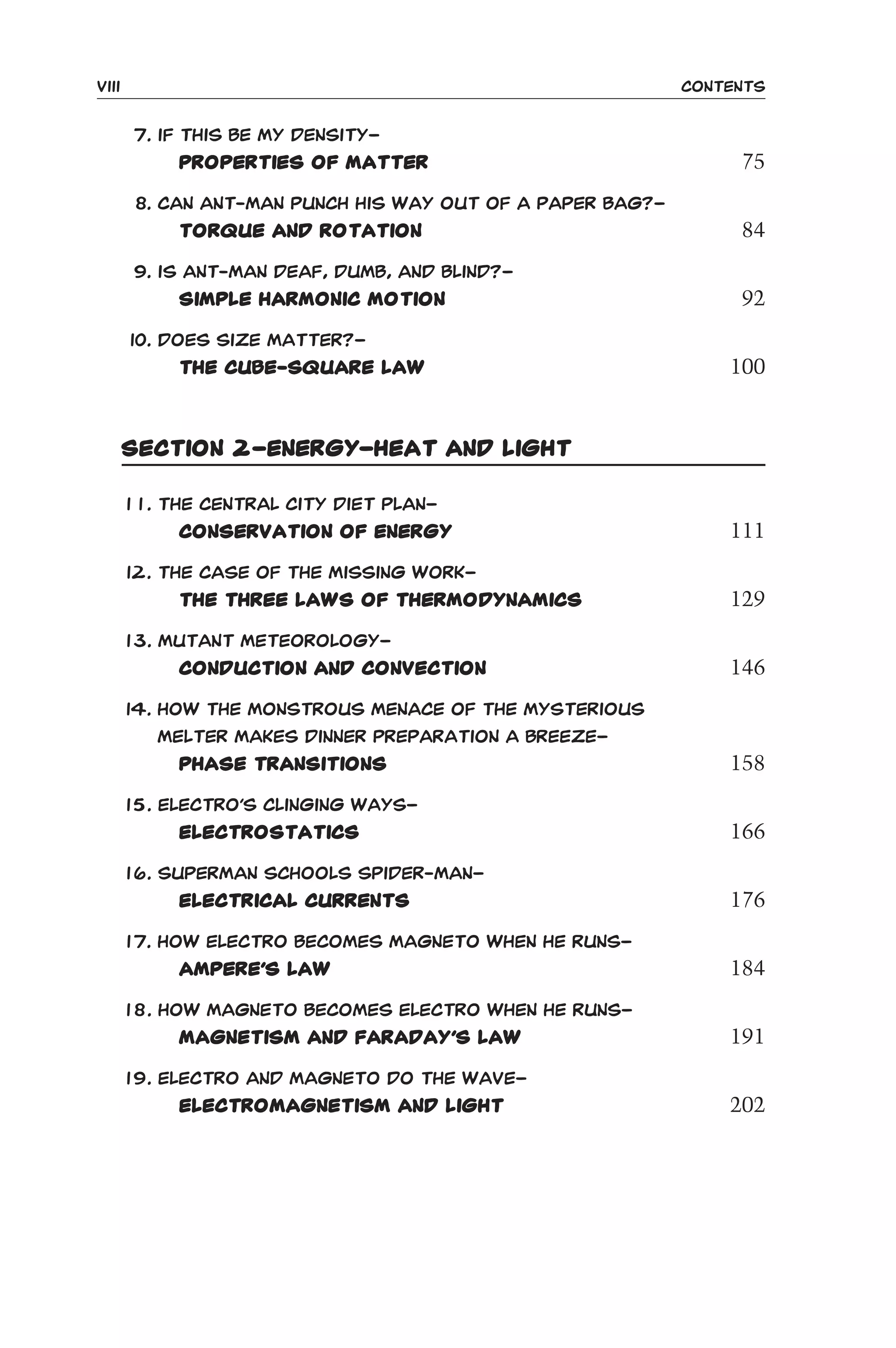 The physics of superheroes | PDF