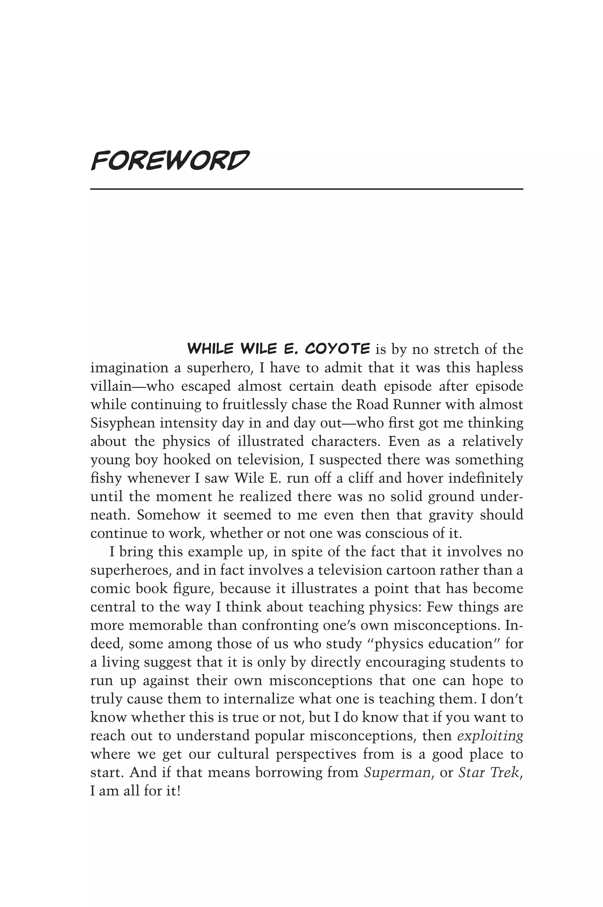 The physics of superheroes | PDF