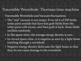 The Physics Of Time Travel | PDF