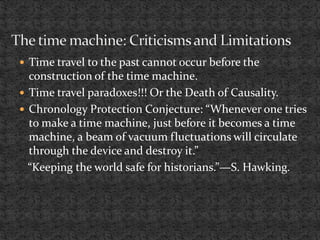 The Physics Of Time Travel | PDF