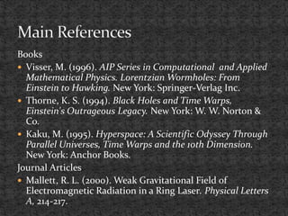 The Physics Of Time Travel | PDF